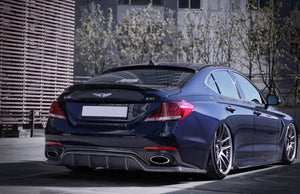 GENESIS G70 3.3T CARBON FIBER REAR DIFFUSER V1