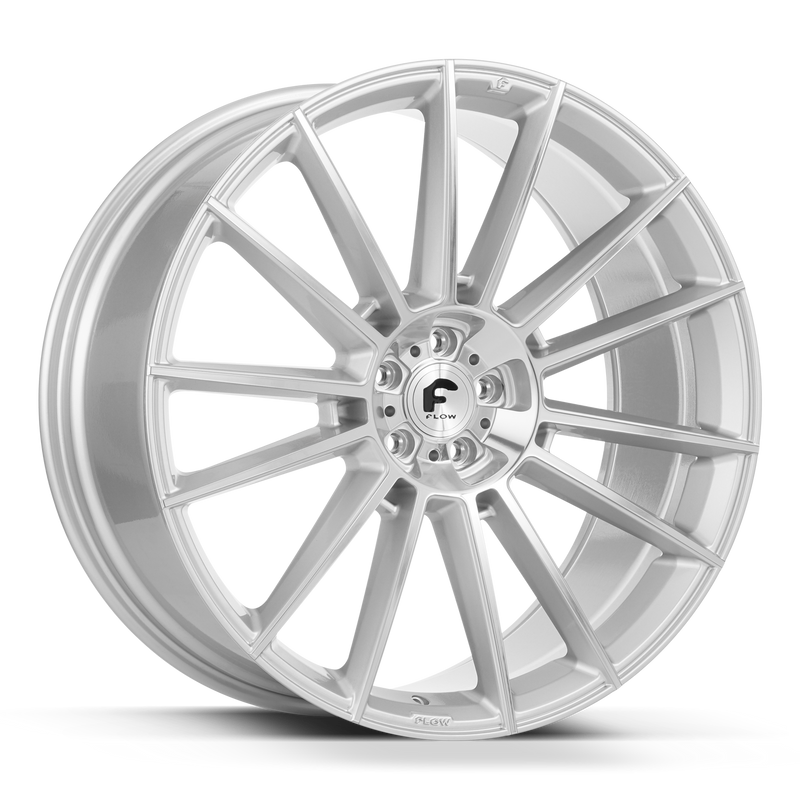 20x10 Flow 002 (Silver/Machined)
